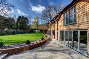 oakwood-house-bepton-rear-windows - The Architectural Building Company